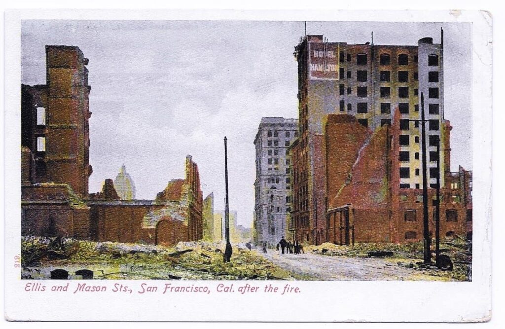 The Great Earthquake of San Francisco - April 18, 1906 - History In The ...