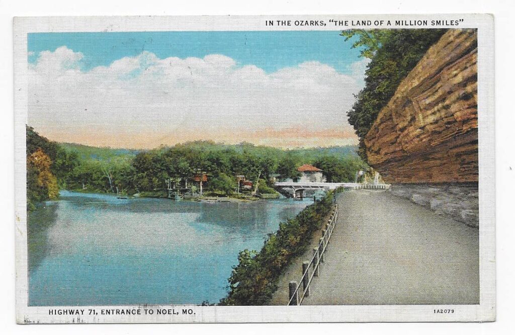 Summer in the Ozarks - Noel, Missouri (1935) - History In The Mail ...