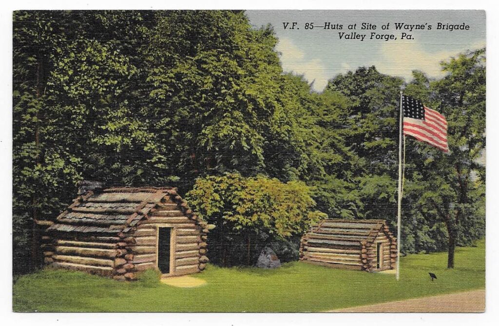 Valley Forge and the Struggle to Endure- Postcard Photograph (circa ...