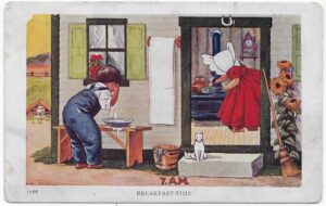 Breakfast at 7:00 – Cleveland, Ohio (1907) - History In The Mail ...