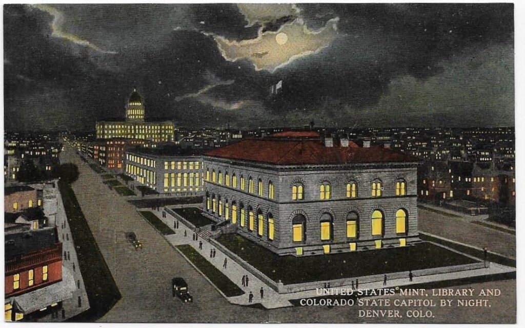 The Denver Mint - Denver, Colorado (circa 1910) - History In The Mail ...