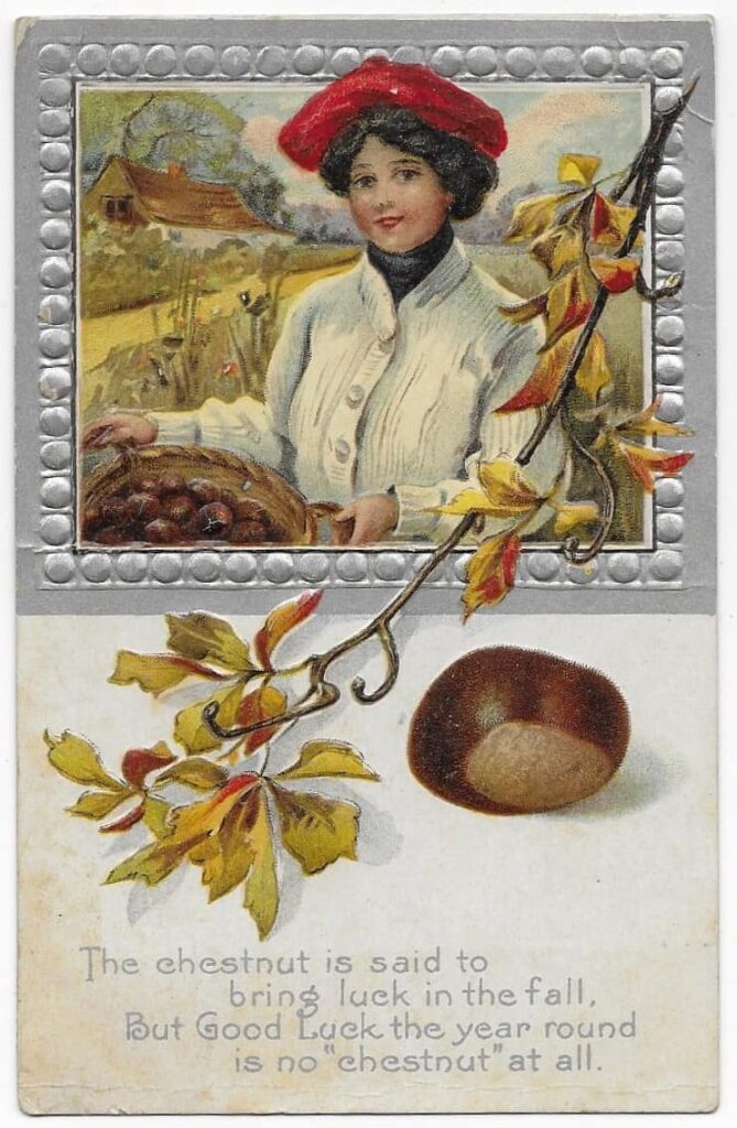 A Chestnut for Edward - Cornwall, New York (1910) - History In The Mail ...