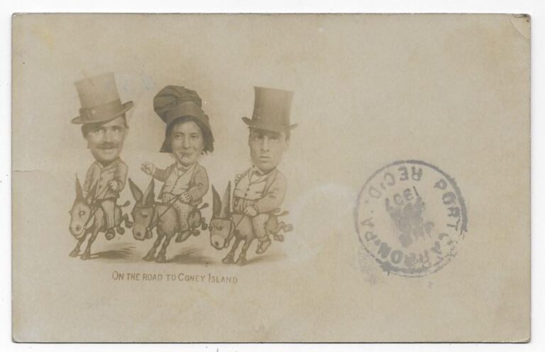 Remembering Coney Island - New York, NY (1907) - History In The Mail ...