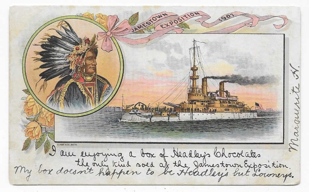 The Jamestown Exposition - 1907 - History In The Mail | Postcards and ...