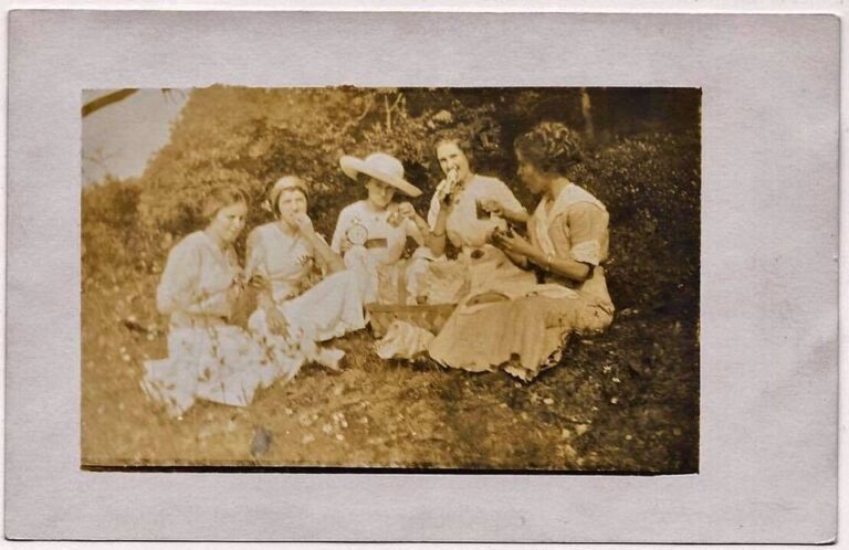 The Girls’ Outing - York County, PA (circa 1910) - History In The Mail ...