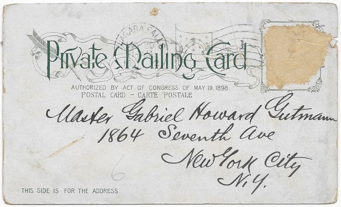 In Memory of the Daring Captain Webb - Niagara Falls, NY (1902 ...