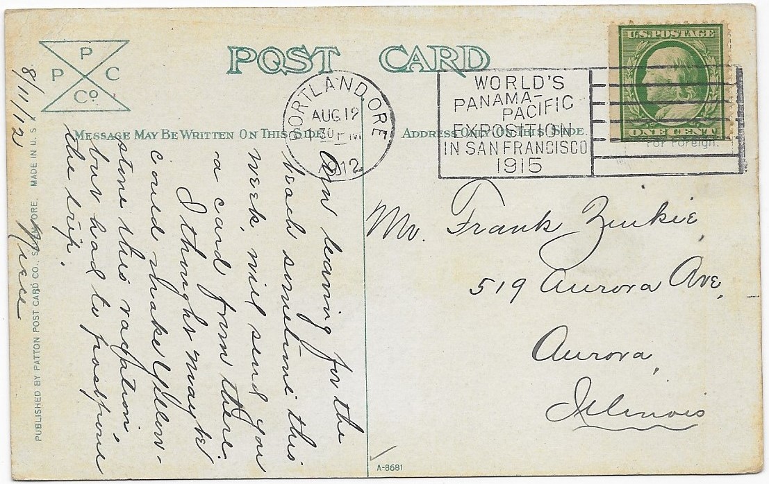 “Fine Orchards and Good Roads” - Portland, Oregon (1912) - History In ...