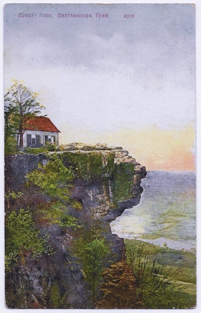 Sunset Rock – Chattanooga, Tennessee (circa 1910) - History In The Mail ...