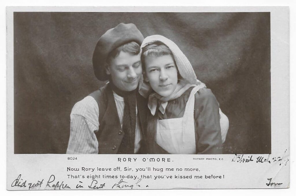 Eight Kisses from Rory - Detroit, Michigan (1908) - History In The Mail ...