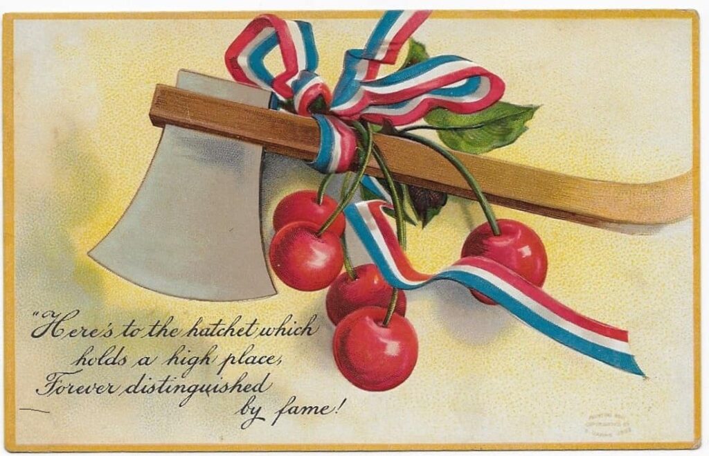 Telling the Truth - George Washington’s Hatchet (circa 1910) - History ...