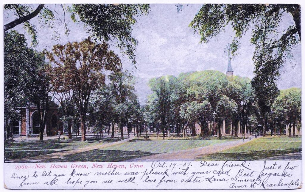 Anna Writes from New Haven - Mauch Chunk, PA (1907) - History In The ...