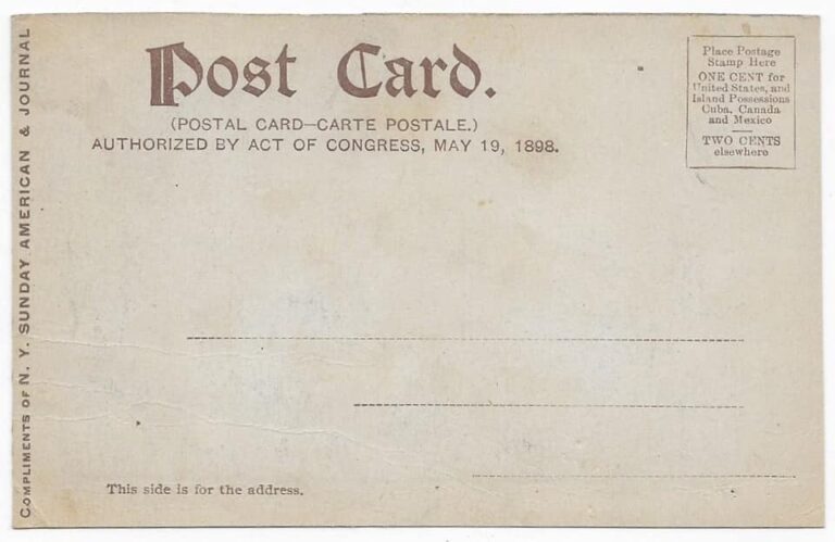 “The Fishermen’s Return” – W. R. Hearst (1904) - History In The Mail ...