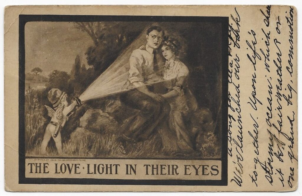 Ella & Roy Are Married – Wooster, Ohio (1909) - History In The Mail ...