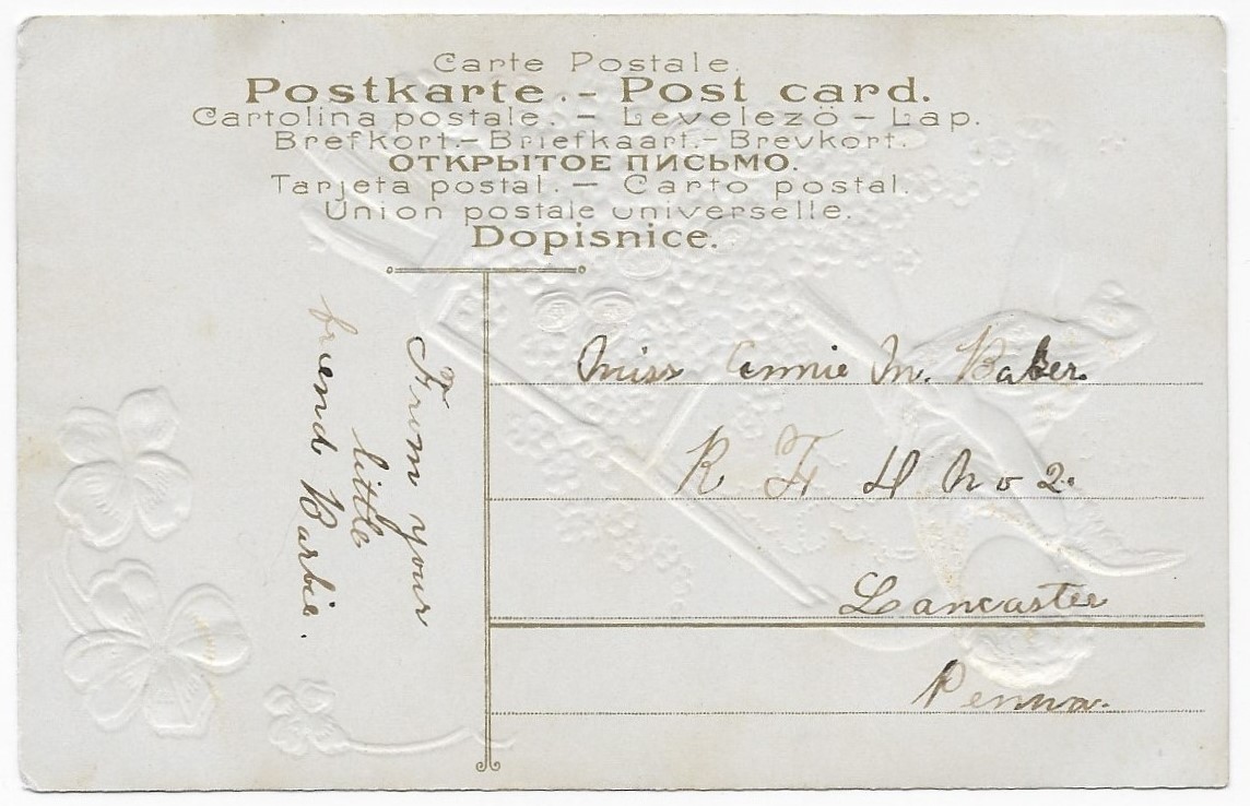 Cupid's Wheelbarrow - circa 1909 - History In The Mail | Postcards and ...