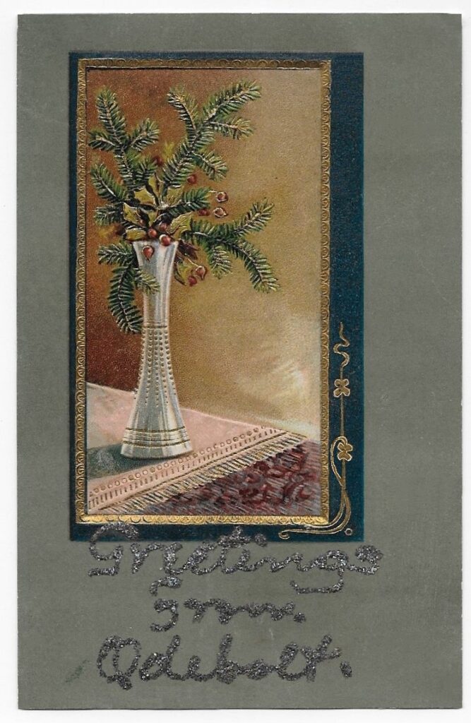 Bess Sends Greetings from Odebolt - circa 1908 - History In The Mail ...