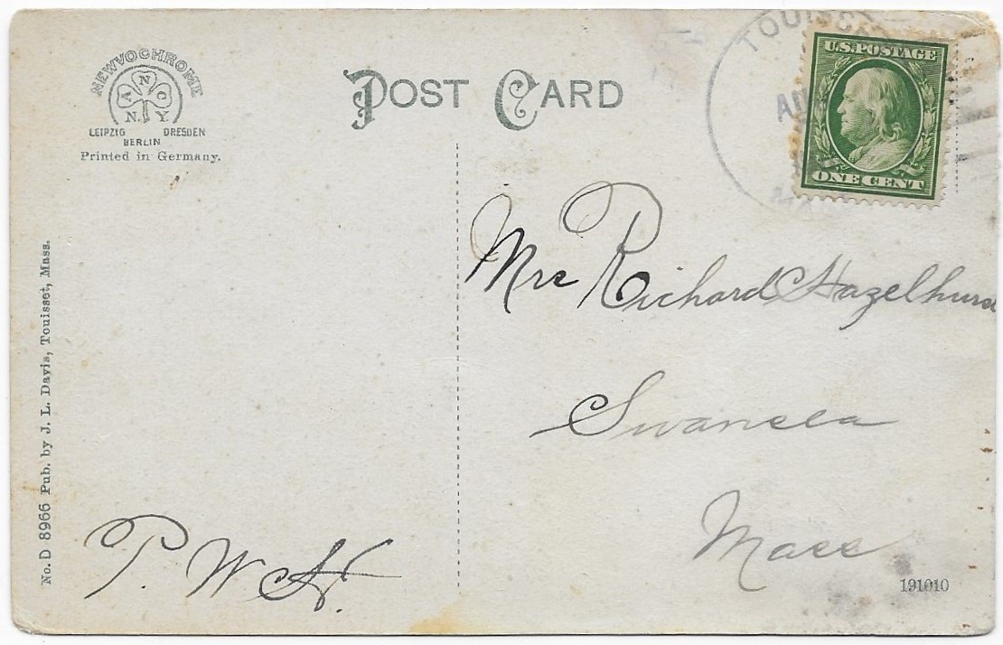 Summer in Swansea - Massachusetts (circa 1910) - History In The Mail ...