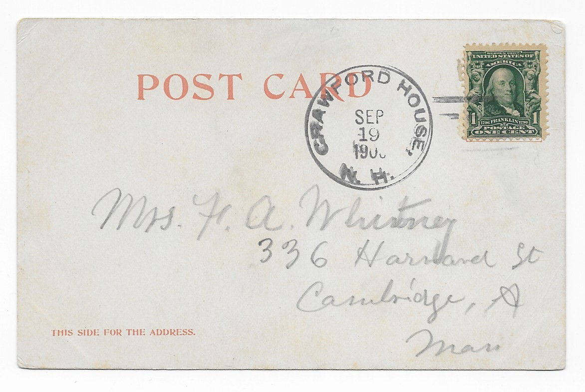 A Visit to Mount Washington – Crawford House, NH (1905) - History In ...