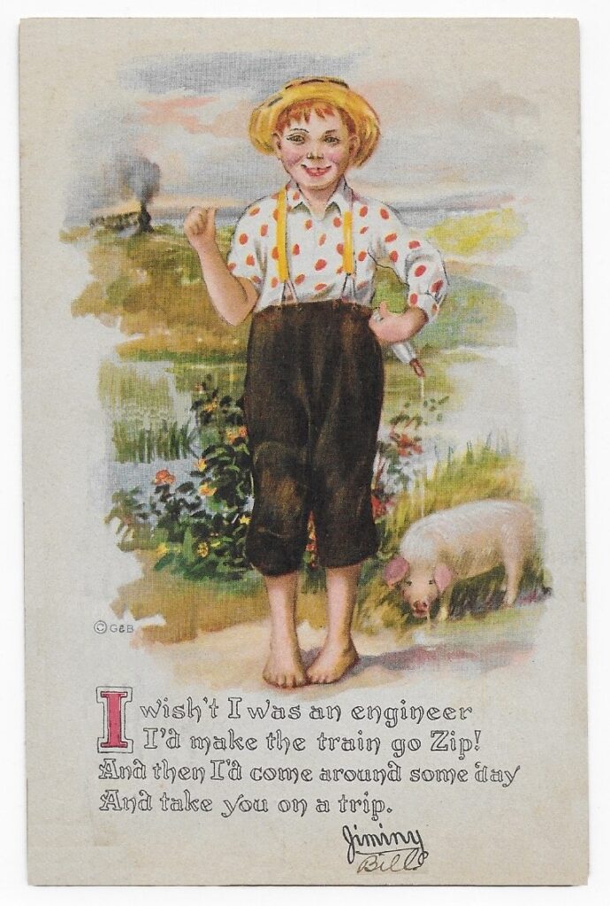 The Boy “Engineer” – Oberlin, PA (1917) - History In The Mail ...