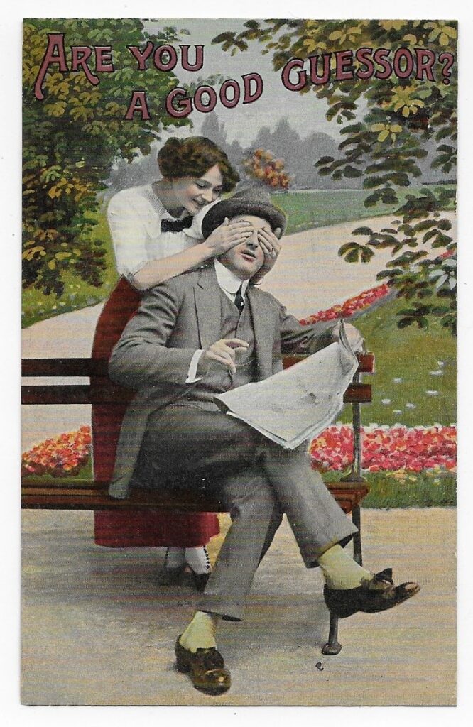 A Good Guesser - Hillsdale, N.Y. (1914) - History In The Mail ...