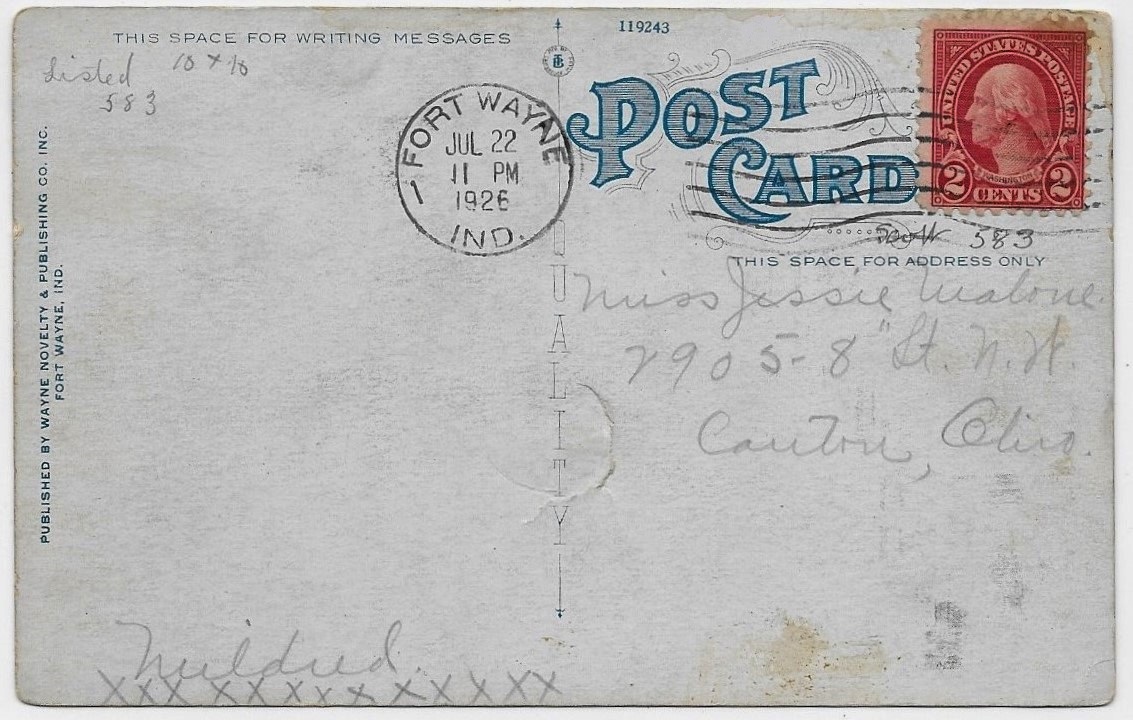 Mildred Sends the Masonic Temple – Fort Wayne, Indiana (1926) - History ...