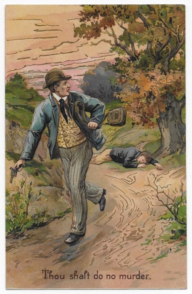 Do No Murder – circa 1910 - History In The Mail | Postcards and ...