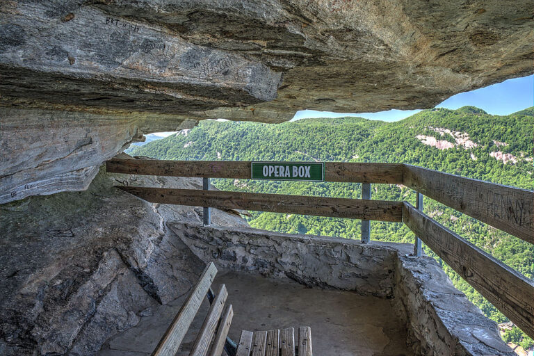 The “Opera Box” at Chimney Rock – North Carolina (1929) - History In ...