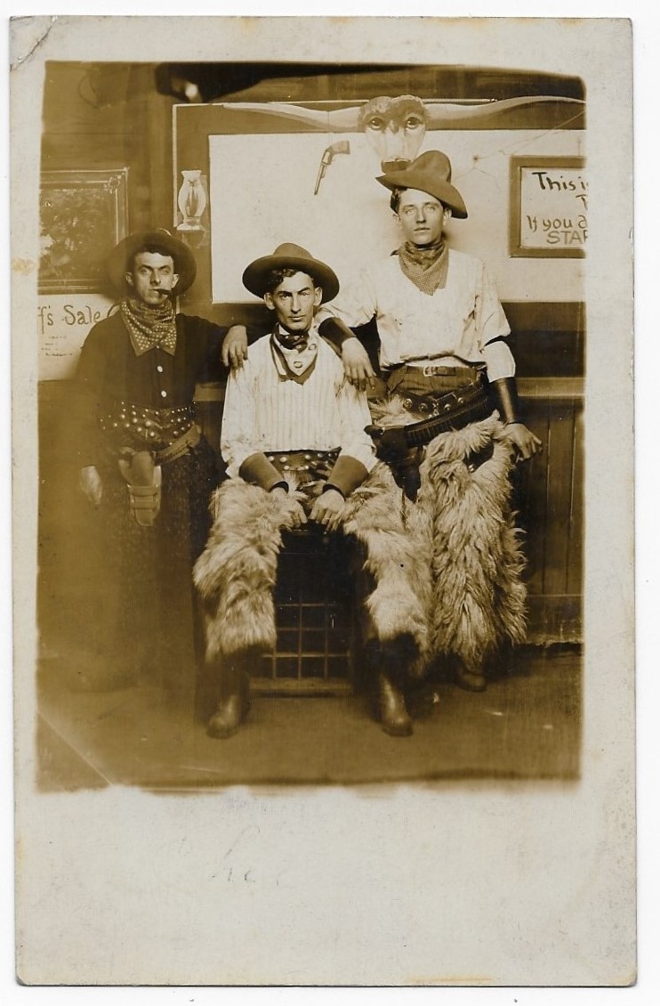 Cowboys in Chicago – circa 1910 - History In The Mail | Postcards and ...