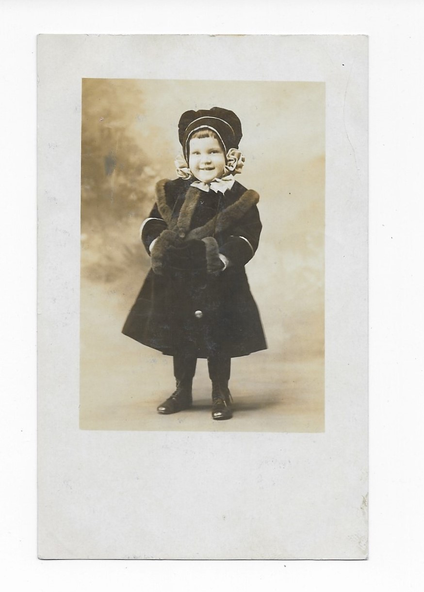 Hazel at the New Year – circa 1908 - History In The Mail | Postcards ...