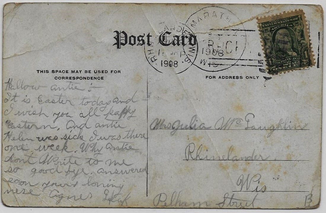 “The Bank of Happiness” – Rhinelander, Wisconsin (1908) - History In ...