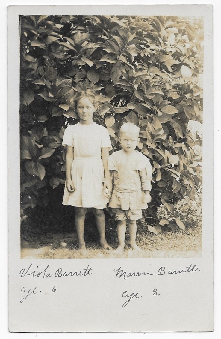 "Viola and Her Brother" – circa 1914 - History In The Mail | Postcards ...